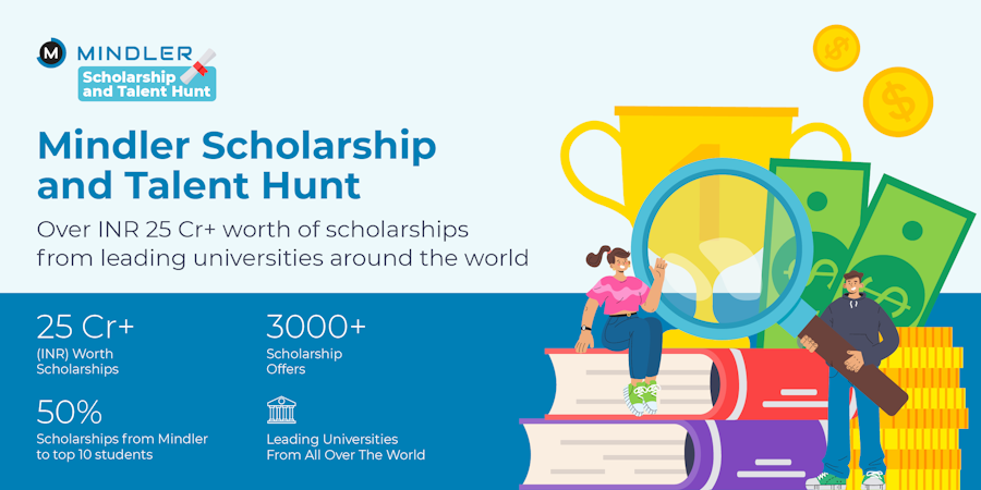 Mindler Scholarship & Talent Hunt For 12th Grade Students